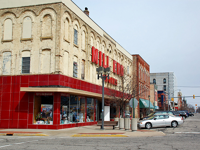 Bay City's Art Deco city hall stands like a sentinel from another era, watching over streets where your dollar stretches further than your imagination.