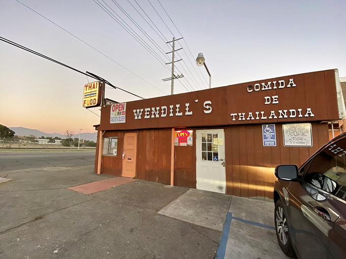 The unassuming wooden exterior of Wendill's might not scream "culinary destination," but that's exactly what makes finding this gem so satisfying.