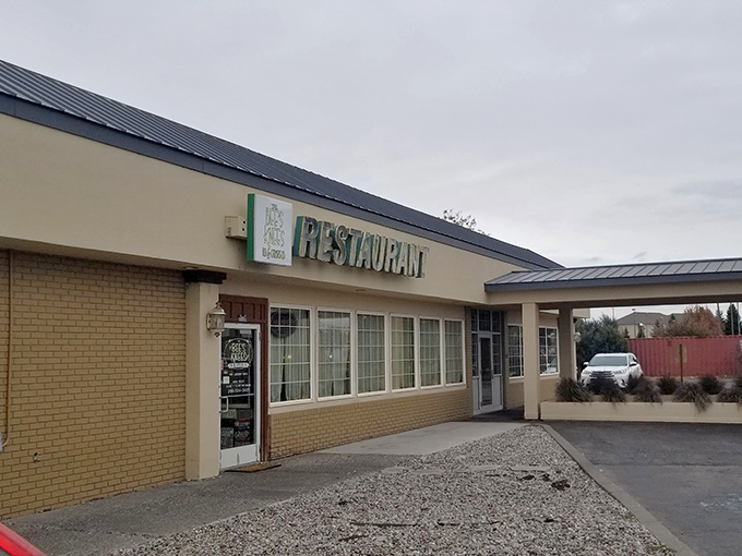 The unassuming exterior of Bee's Knees belies the culinary treasures within. Like finding a secret clubhouse for grown-ups with exceptional taste.