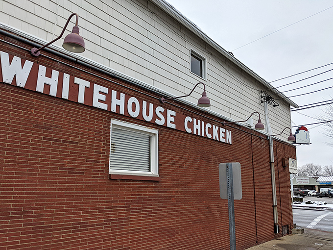 The iconic chicken sign perched atop White House Chicken isn't just decoration&mdash;it's a beacon calling hungry pilgrims to Barberton's fried chicken mecca.