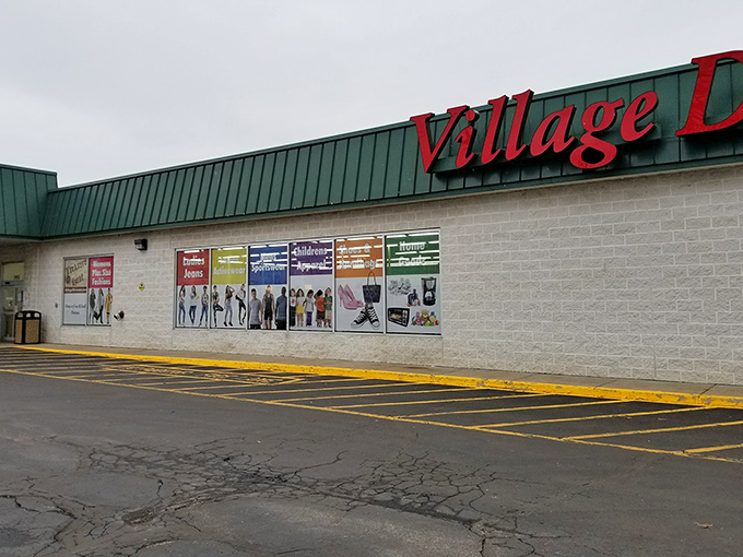 The unassuming exterior hides a treasure hunter's paradise. That green roof has become a beacon for bargain seekers throughout Northeast Ohio.