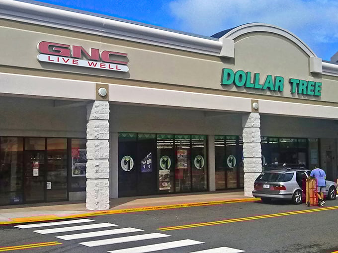 The iconic teal signage beckons like a siren song to bargain hunters everywhere. Your wallet is already breathing a sigh of relief.