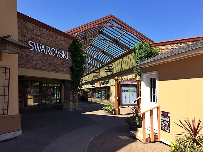 Shop under sunny skies at this charming outlet mall&mdash;find sparkling deals at Swarovski and more in a relaxed atmosphere!