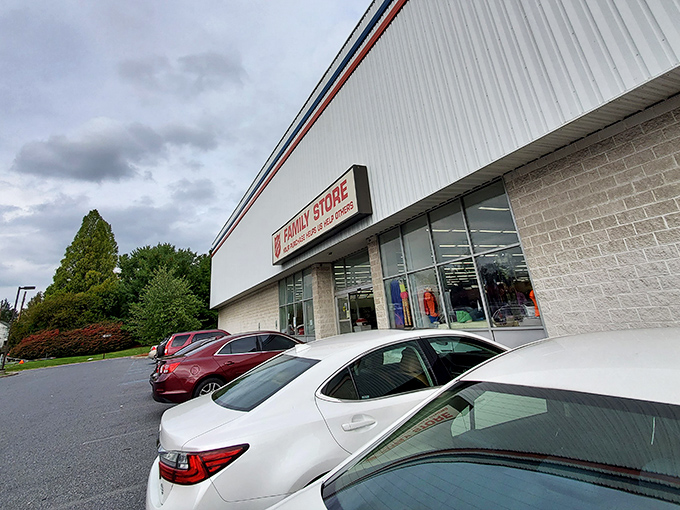 The unassuming exterior hides a treasure trove within, like finding out your quiet neighbor was once a rock star.