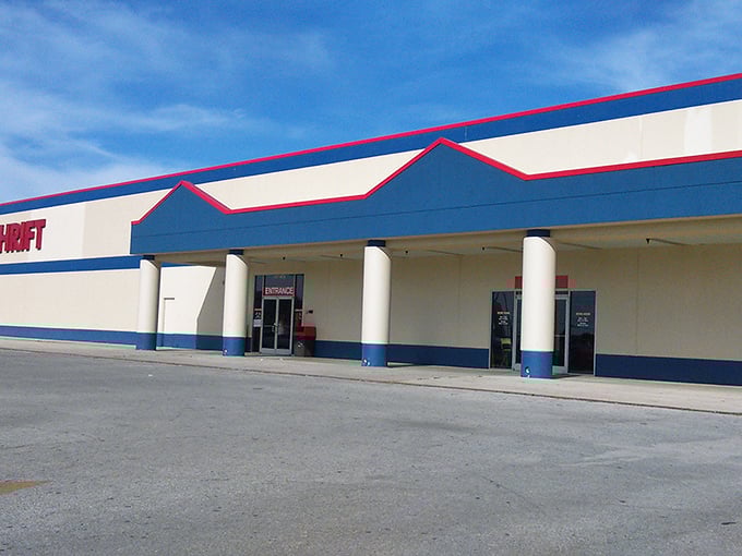 The unassuming exterior of Texas Thrift in Windcrest belies the treasure trove within&mdash;like finding a speakeasy, but the password is "bargain."