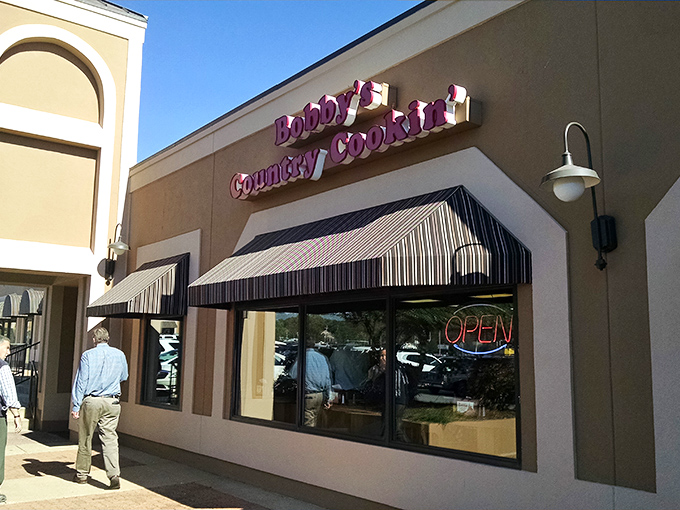 The unassuming exterior of Bobby's Country Cookin' proves once again that culinary treasures often hide in plain sight, waiting for hungry explorers.