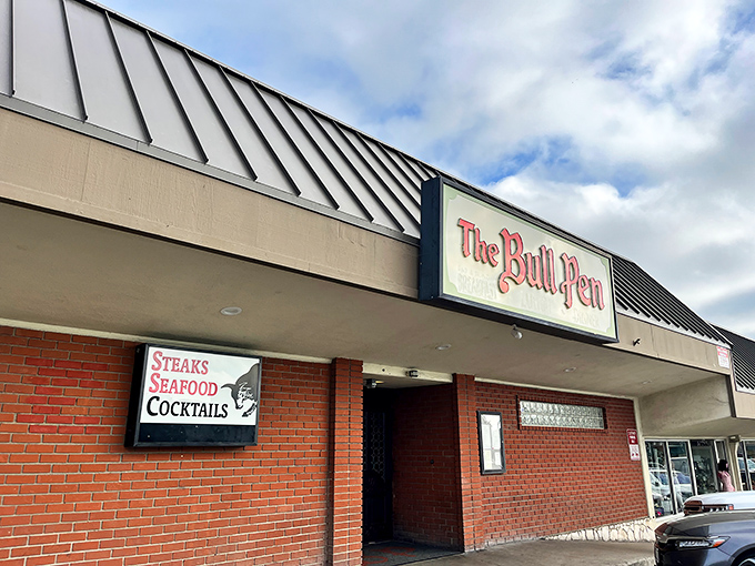 Don't be fooled by the modest strip mall facade &ndash; behind those doors awaits one of California's best-kept steak secrets.
