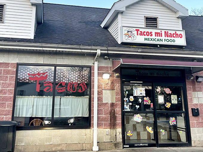 The red-roofed sanctuary of Tacos Mi Nacho stands proudly in Meriden, like a beacon calling all hungry souls to experience Mexican magic in Connecticut.
