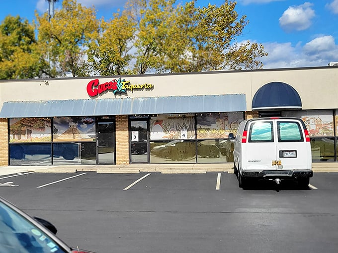 Cuco's unassuming strip mall exterior is like that friend who doesn't brag but always delivers. Culinary treasures often hide in plain sight.
