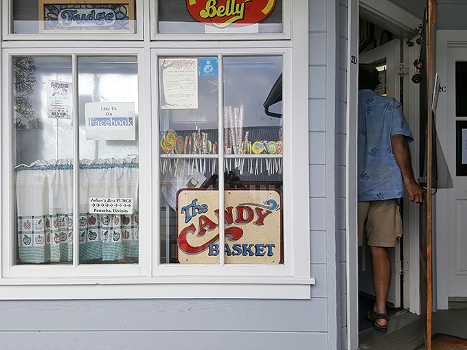 The unassuming exterior of Julian Candy Basket belies the sugar-fueled wonderland waiting inside. Childhood dreams, packaged in clapboard and nostalgia.