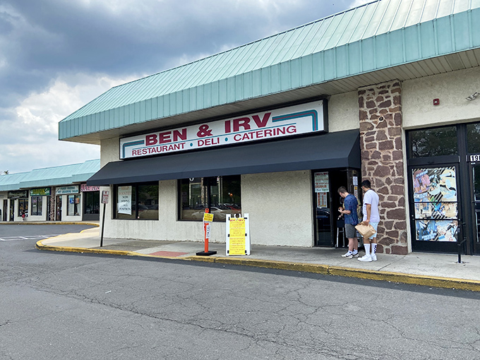 The modest exterior of Ben & Irv's belies the culinary treasures within. This unassuming storefront in Huntingdon Valley has been satisfying sandwich cravings for generations.