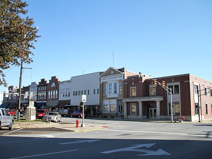 Downtown Boonville's historic square looks like it was plucked straight from a Hallmark movie&mdash;minus the predictable plot and inevitable snowfall.