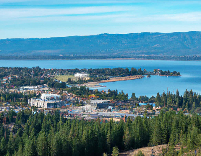 Paradise lives up to its name with this breathtaking panorama. The Sierra foothills cradle this resilient town like a protective embrace.