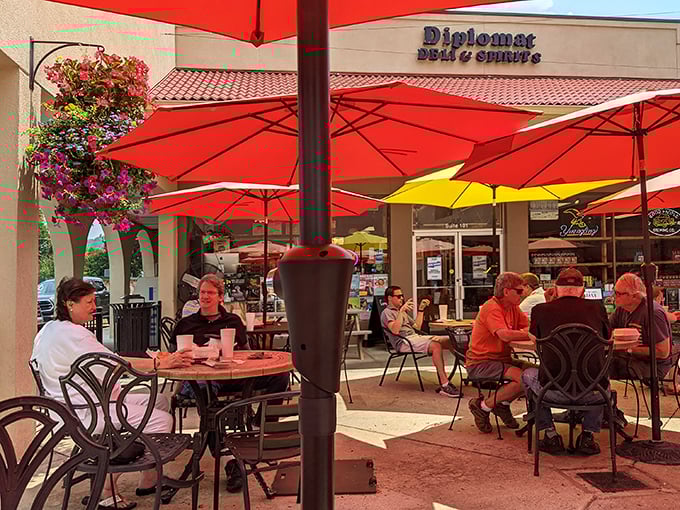 The unassuming exterior of Diplomat Deli in Vestavia Hills hides culinary treasures within. That terracotta roof isn't compensating for anything&mdash;the sandwiches speak for themselves.