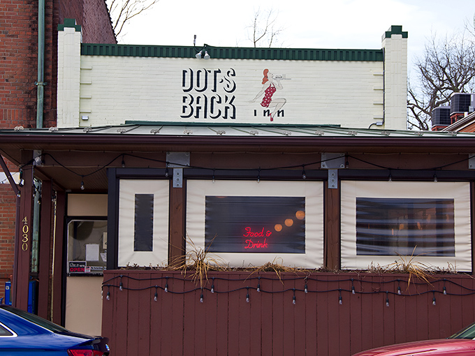 The unassuming white brick exterior of Dot's Back Inn belies the culinary treasures within. Like finding a $20 bill in last year's winter coat&mdash;unexpected joy awaits.