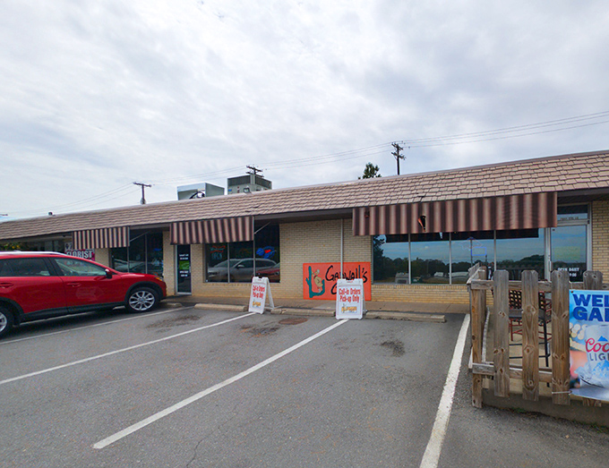 Welcome to Gadwall's Grill, where the exterior might say "grandpa's workshop," but the flavors inside scream "culinary wonderland!"