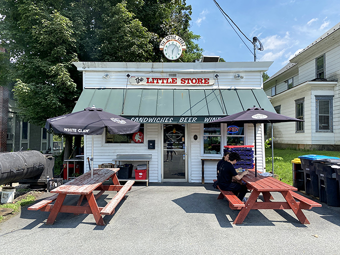 The Little Store's humble facade hides Lebanon's sandwich mecca. Like finding a Michelin star in your neighbor's garage – unassuming but unforgettable.