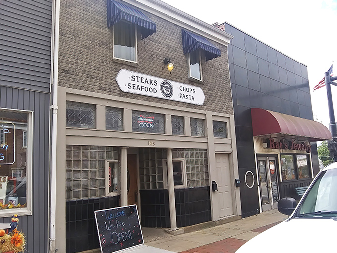 The unassuming storefront of Scratch Steakhouse beckons with simple elegance. Behind that modest brick facade lies a carnivore's paradise worth discovering. 