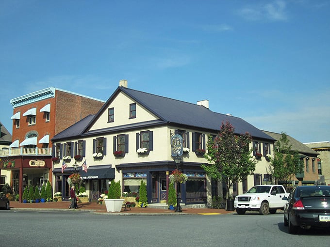 Gettysburg's historic downtown looks like a movie set, but these brick buildings have witnessed real history while evolving into charming shops and eateries.