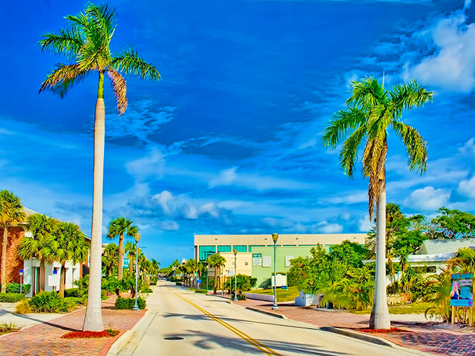 The view from above reveals Fort Pierce's true character &ndash; where turquoise waters meet civilization on one side and untamed nature on the other.