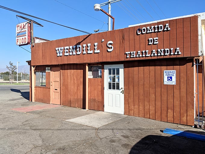 The unassuming wooden exterior of Wendill's might not scream "culinary destination," but that's exactly what makes finding this gem so satisfying.
