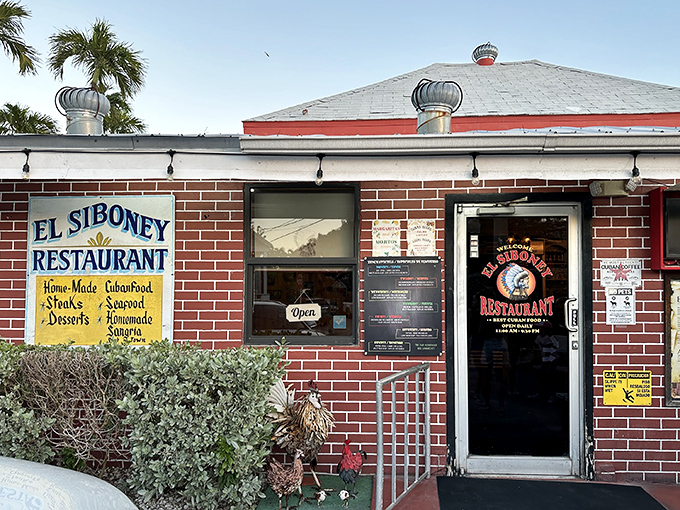 The unassuming exterior of El Siboney belies the culinary treasures within. Like finding a Picasso at a yard sale, this modest brick building houses Key West's Cuban flavor headquarters.