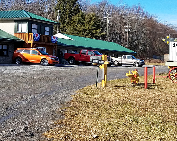 Don't let the modest exterior fool you. Behind this unassuming green-roofed facade lies a carnivore's paradise waiting to be discovered.