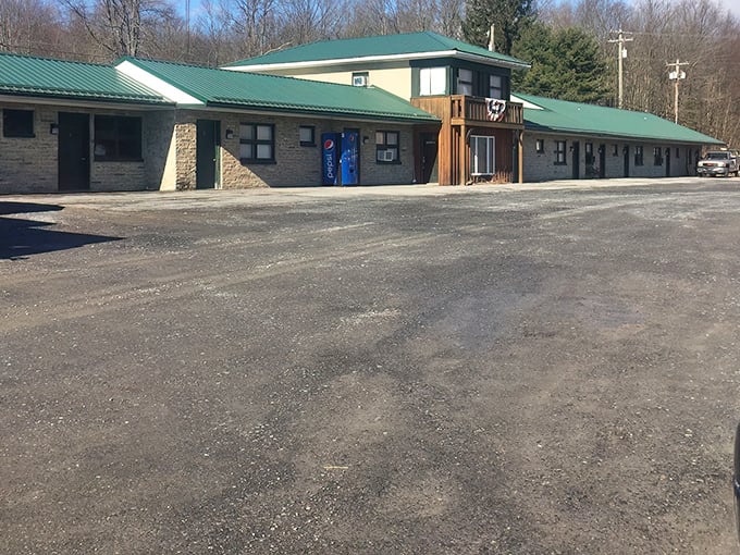 Don't let the modest exterior fool you. Behind this unassuming green-roofed facade lies a carnivore's paradise waiting to be discovered.