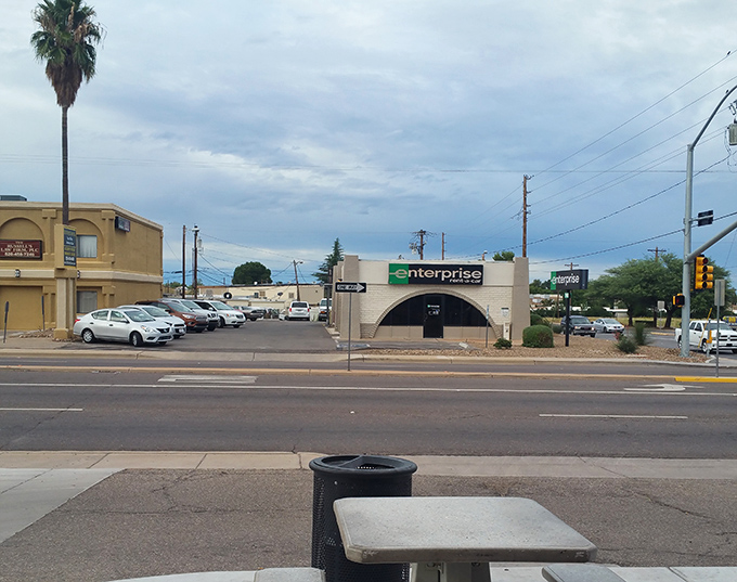 Sierra Vista spreads across the desert landscape like a well-planned retirement dream come true. 