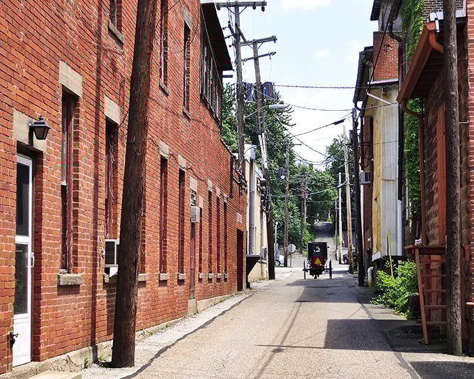 Millersburg's historic downtown isn't trying to be charming&mdash;it just can't help itself. Those brick facades have stories to tell if you're willing to listen.
