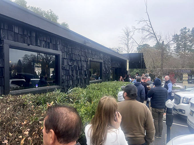 The unassuming gray exterior of Horn Barbecue belies the smoky treasures within&mdash;like finding the barbecue equivalent of Fort Knox hiding in plain sight.