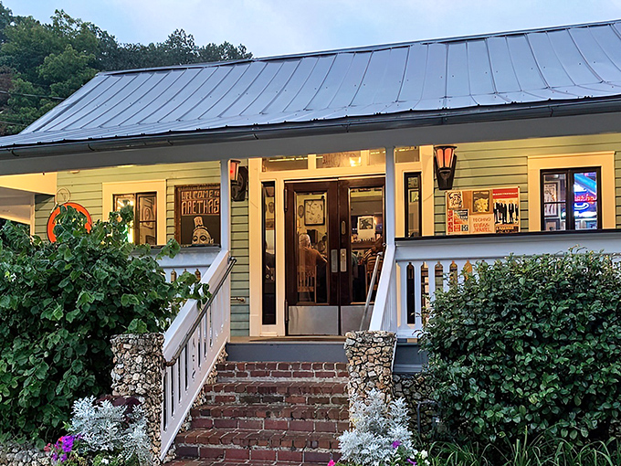 The teal cottage with white porch railing isn't just a house&mdash;it's a pancake pilgrimage site that's worth every minute in line.