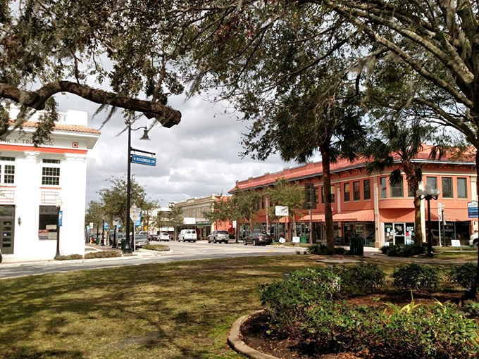 Sebring's historic downtown circle feels like a movie set where small-town America still thrives, complete with charming storefronts and zero parking meters in sight.