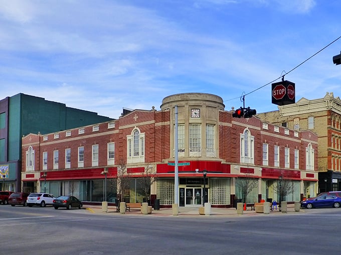 Bay City's Art Deco city hall stands like a sentinel from another era, watching over streets where your dollar stretches further than your imagination.