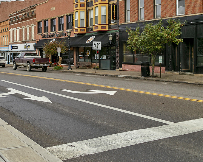 Millersburg's historic downtown isn't trying to be charming&mdash;it just can't help itself. Those brick facades have stories to tell if you're willing to listen.