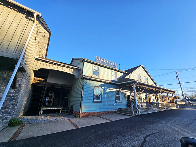 The unassuming exterior of Dienner's Country Restaurant hides a culinary wonderland within. Like finding a secret door to comfort food paradise.