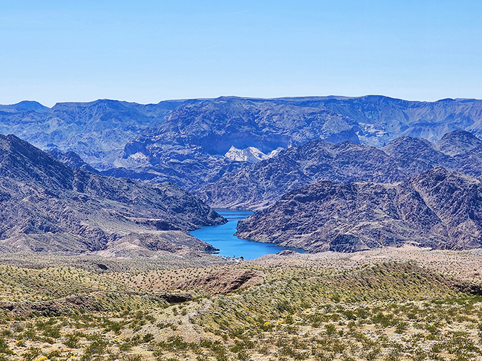 Mother Nature showing off her best work&mdash;the Colorado River carving through ancient rock like a master sculptor with infinite patience.