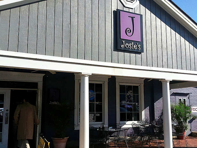 Josie's purple exterior isn't just a building—it's a morning beacon of hope for the breakfast-deprived masses of Lexington.