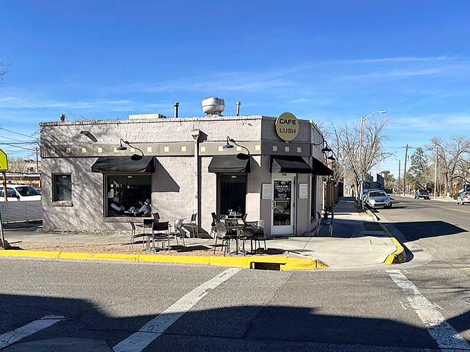 The unassuming corner building that houses Cafe Lush might not stop traffic, but locals know this modest exterior hides breakfast treasures worth setting alarms for.