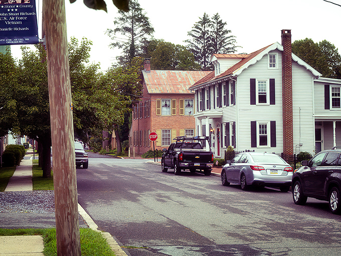Historic homes line Orwigsburg's streets like architectural time capsules, offering charm without the big-city price tags that require a second mortgage.