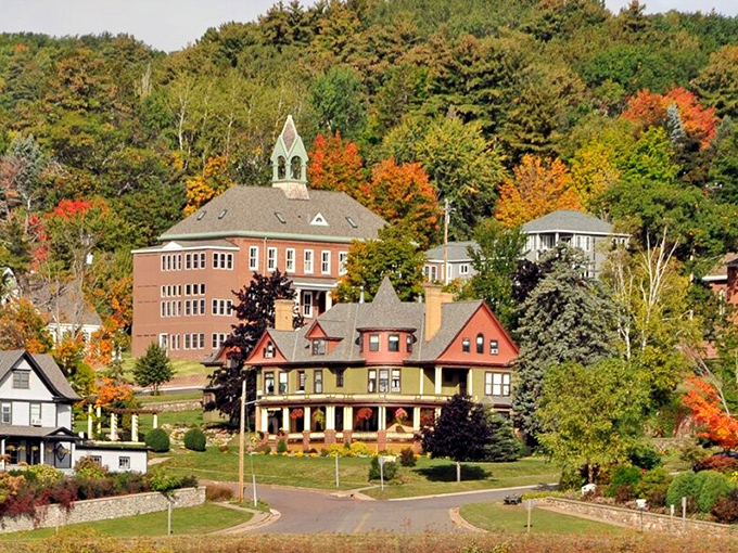 Bayfield's historic downtown invites you to slow down and savor small-town charm where Lake Superior's vastness meets Victorian brick architecture.