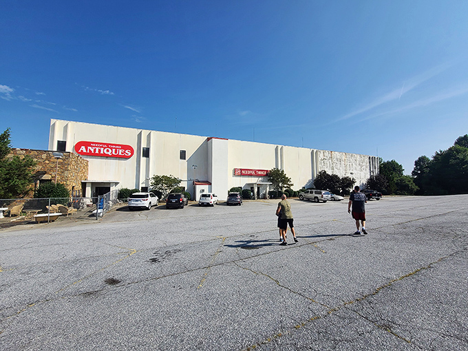 The unassuming exterior belies the treasure trove within. Like finding a portal to the past in a suburban strip mall setting.