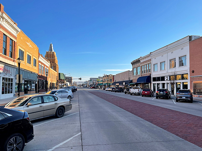 Salina's historic downtown blends old-world charm with small-town affordability. That iconic tower isn't compensating for anything&mdash;it's just naturally impressive.