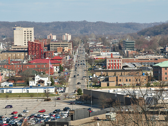 Downtown Ashland greets you with wide streets and a refreshing absence of gridlock. The kind of place where rush hour means three cars at a stoplight.