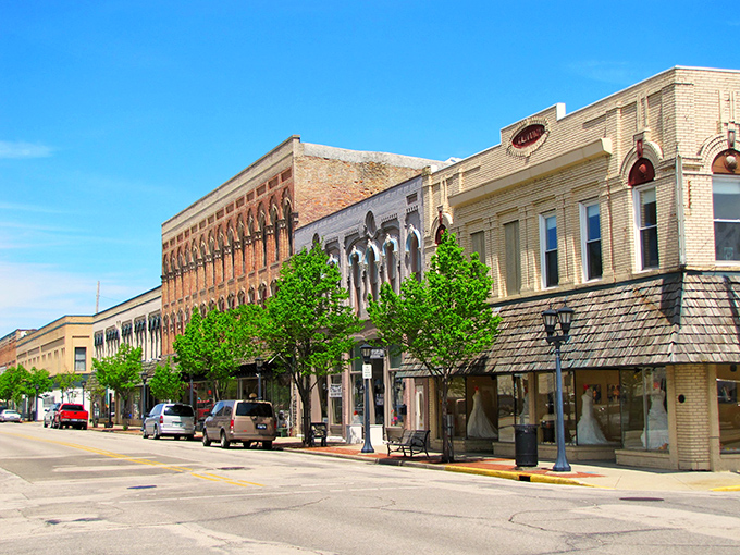 Bay City's Art Deco city hall stands like a sentinel from another era, watching over streets where your dollar stretches further than your imagination.