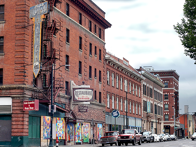 Spokane's historic downtown architecture stands as a testament to the city's character&mdash;beautiful brick buildings where your wallet can breathe easier than in Seattle.