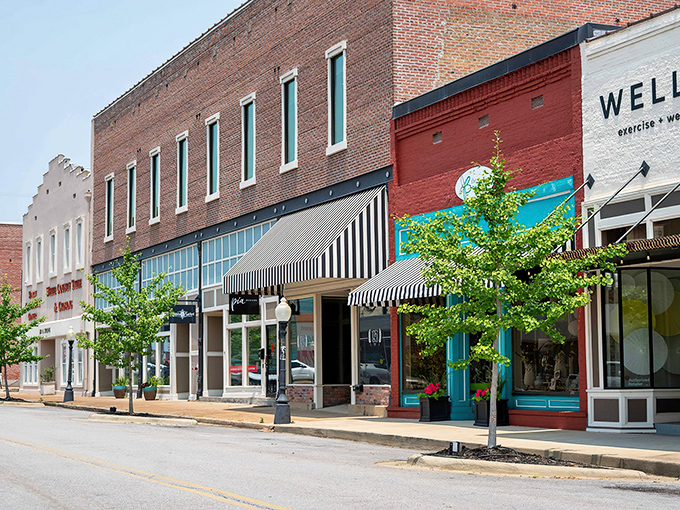 Downtown Searcy unfolds like a storybook, with its historic buildings and buzzling streets creating a Norman Rockwell painting come to life.