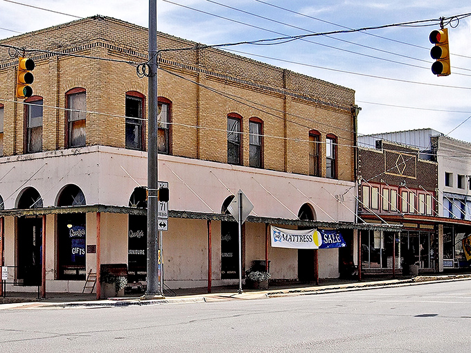 Downtown Llano's historic LanTex Theater stands as a time capsule of small-town Americana, where Friday night movies remain a cherished ritual rather than just entertainment.