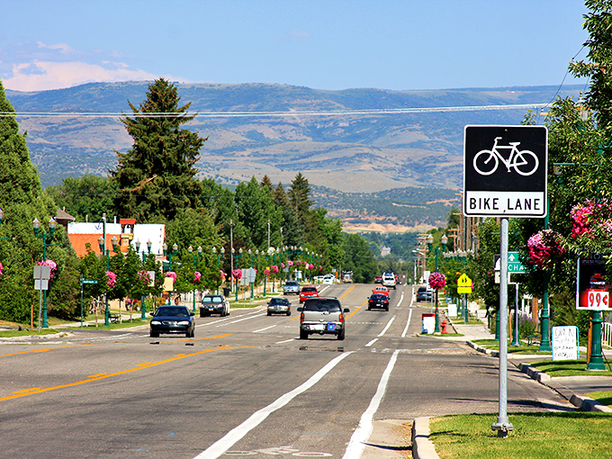 The Wasatch Mountains cradle Midway like protective giants, creating a valley so pristine it looks like Mother Nature's screensaver come to life.