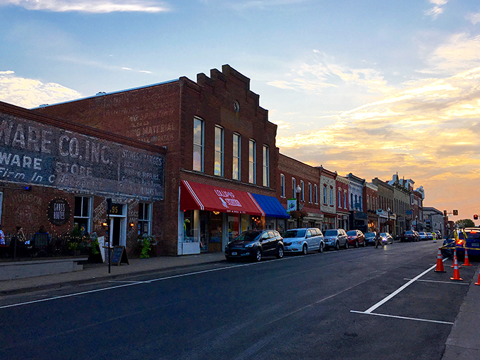Daylight magic transforms Culpeper's historic downtown into a scene worthy of a Hollywood period film. Those brick facades aren't just pretty&mdash;they're storytellers with centuries of tales.